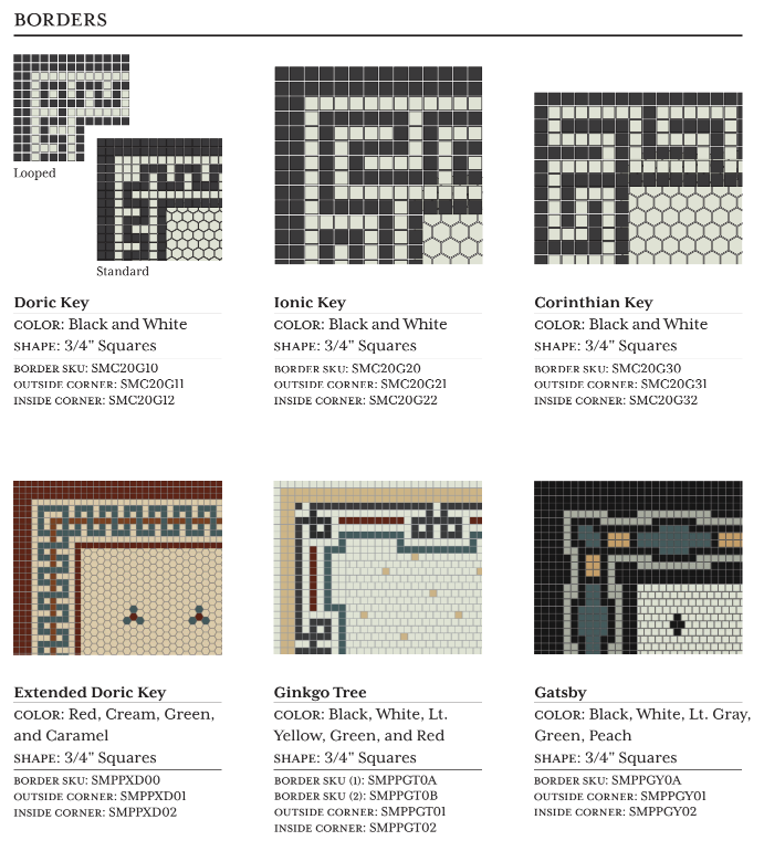 Mosaics: Patterns | Viva Tile